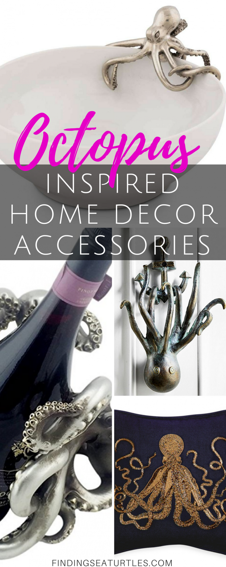 10 Octopus Home Decor Accessories for your Coastal Home