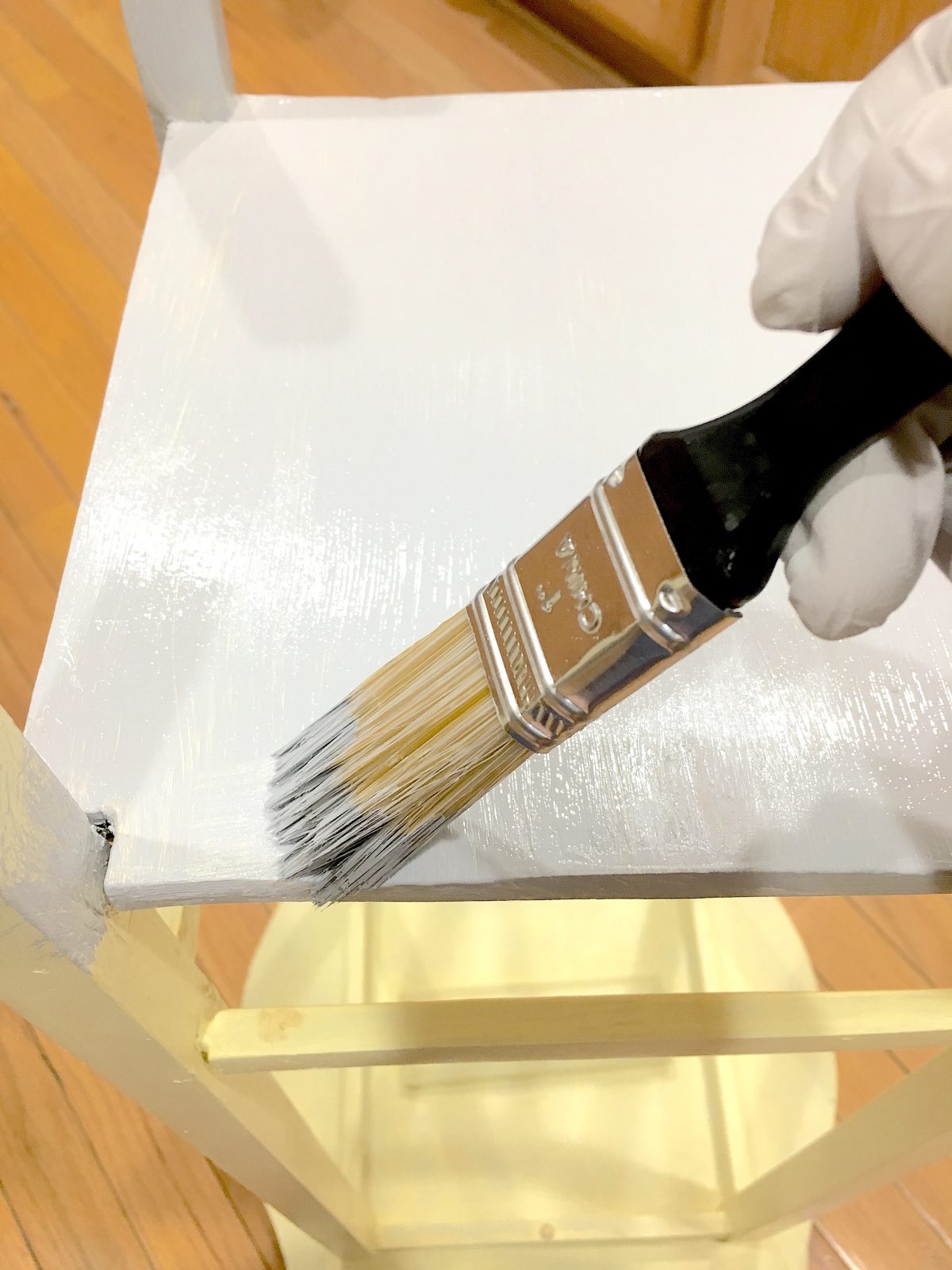 DIY: How to Refinish a Side Table with Chalk Paint