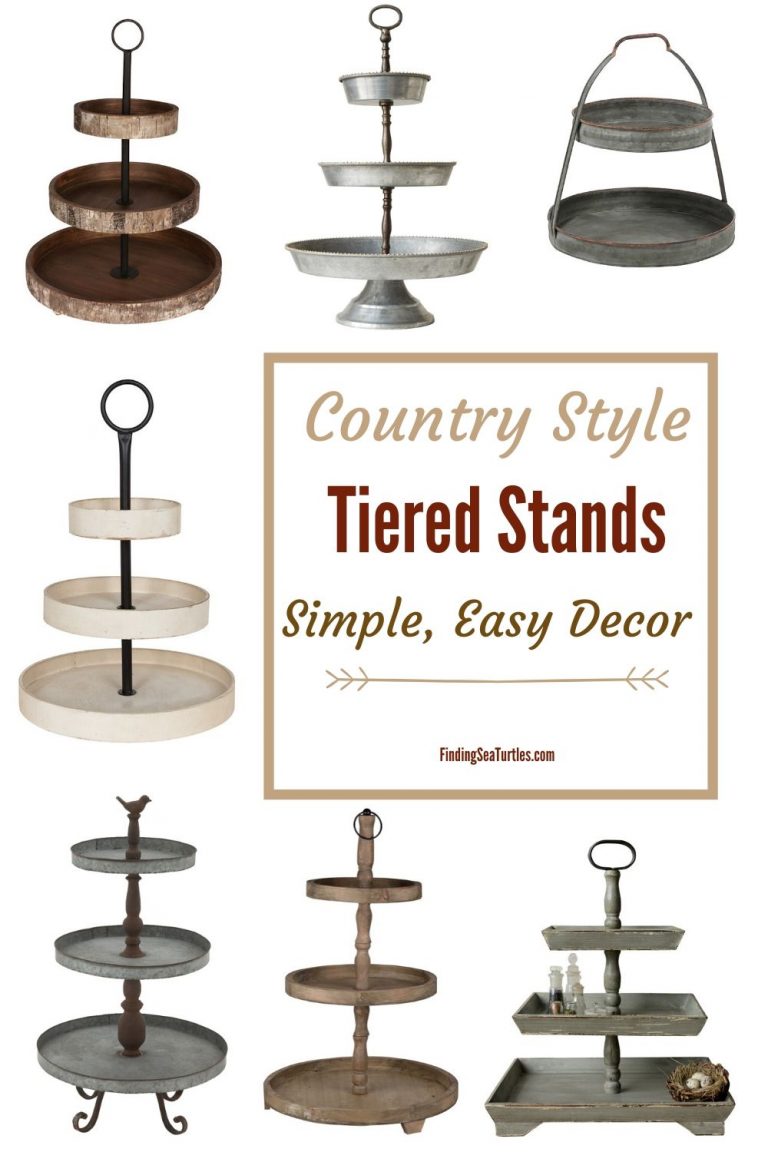 9 Affordable Farmhouse Tiered Stands