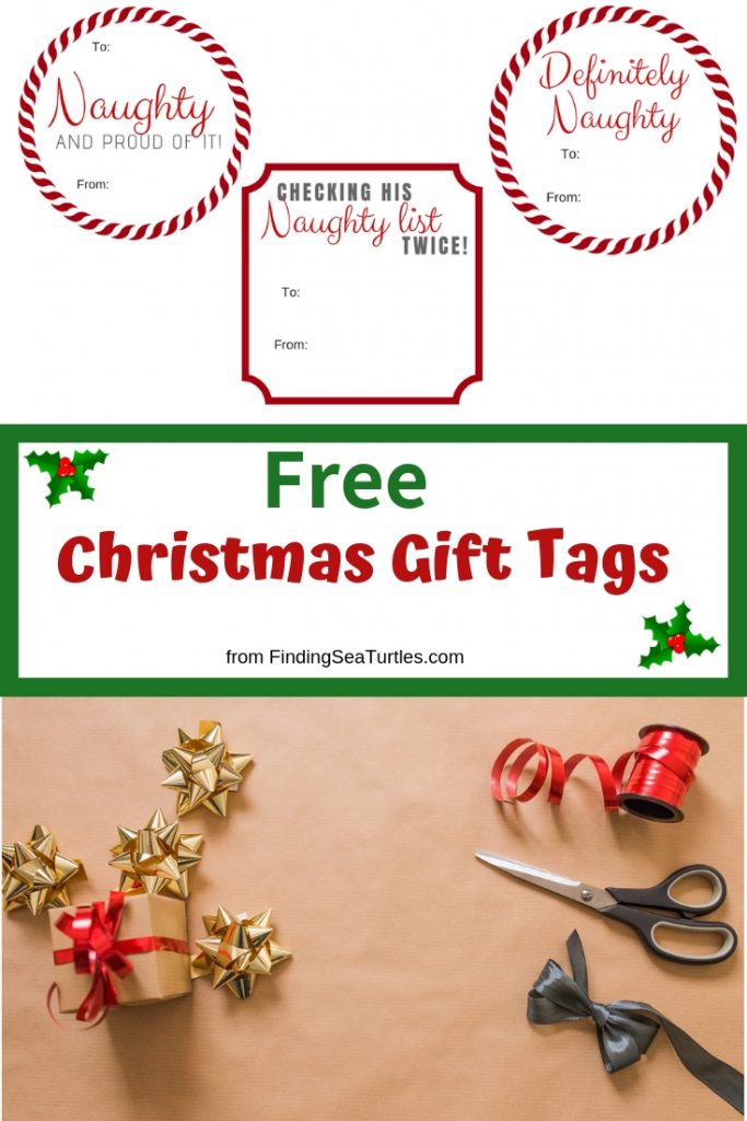5 Collections of Free Printable Christmas Gift Tags