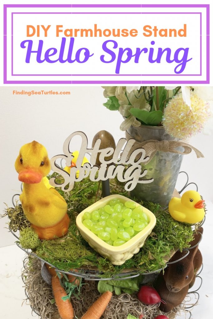 Hello Spring Farmhouse Stand