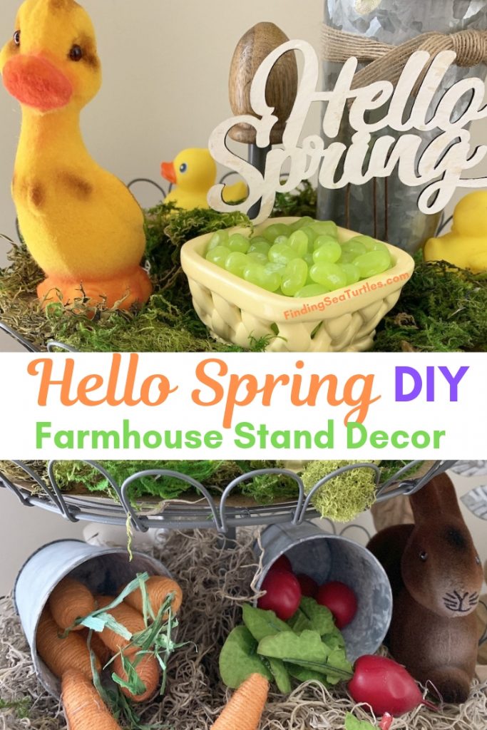 Hello Spring Farmhouse Stand