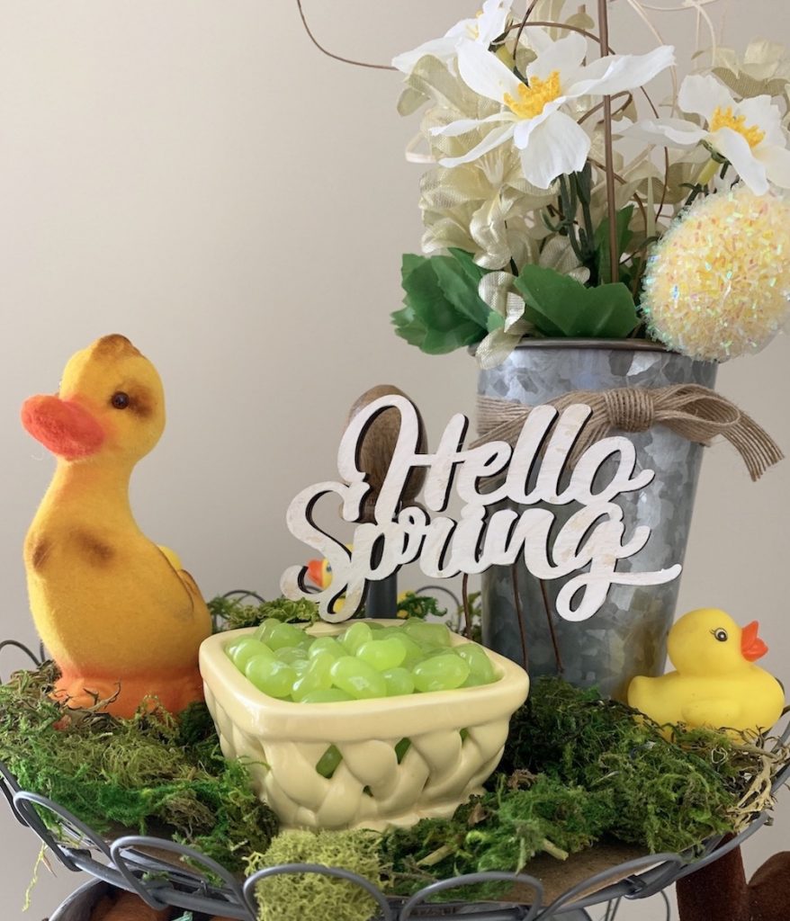 Hello Spring Farmhouse Stand