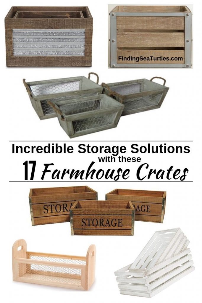 17 Farmhouse Crates for an Orderly Home
