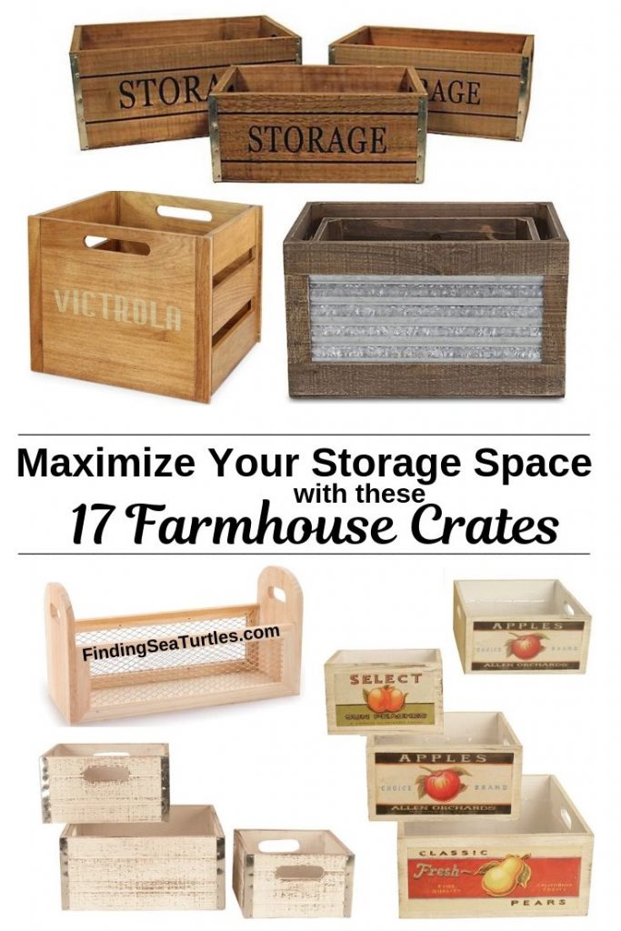 17 Farmhouse Crates for an Orderly Home