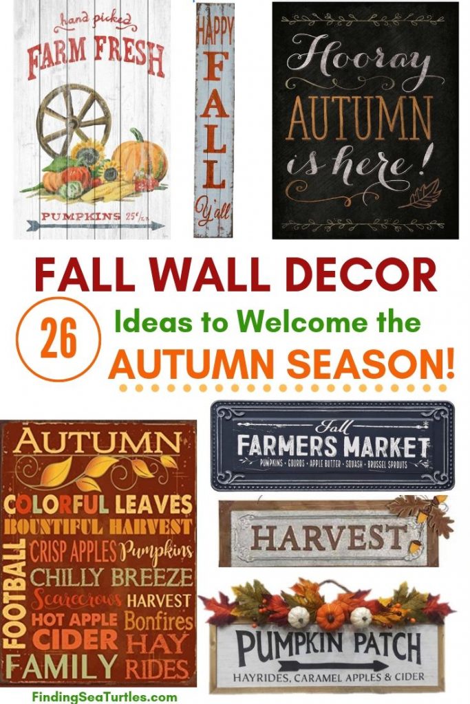 26 Farmhouse Fall Wall Decor to Welcome Autumn