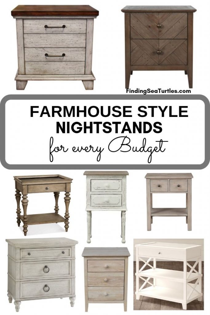21 Farmhouse Nightstands for Nighttime Necessities