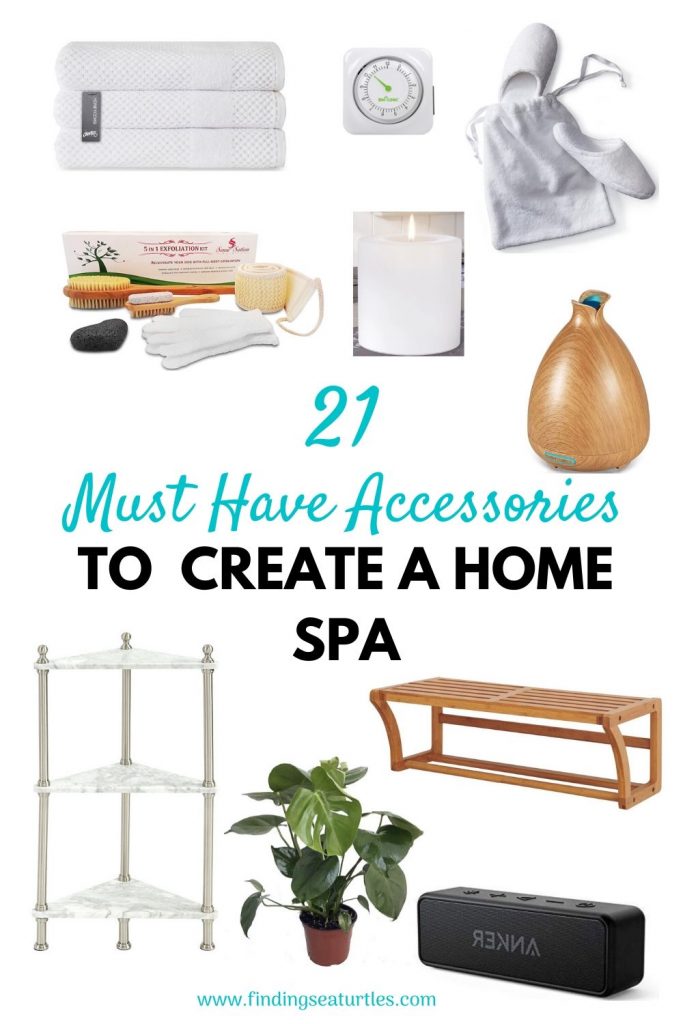 Simple Accessories to Create a Home Spa