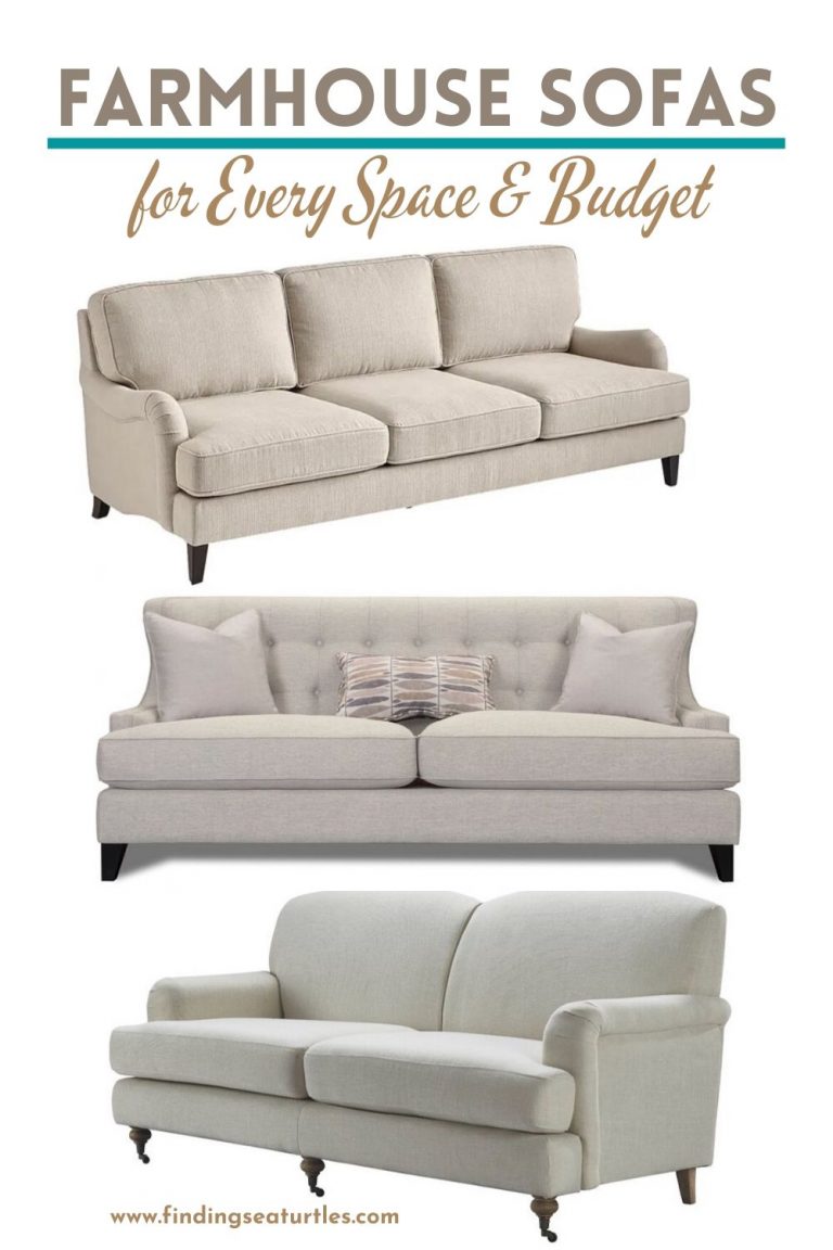 16 Farmhouse Sofas for All Budgets