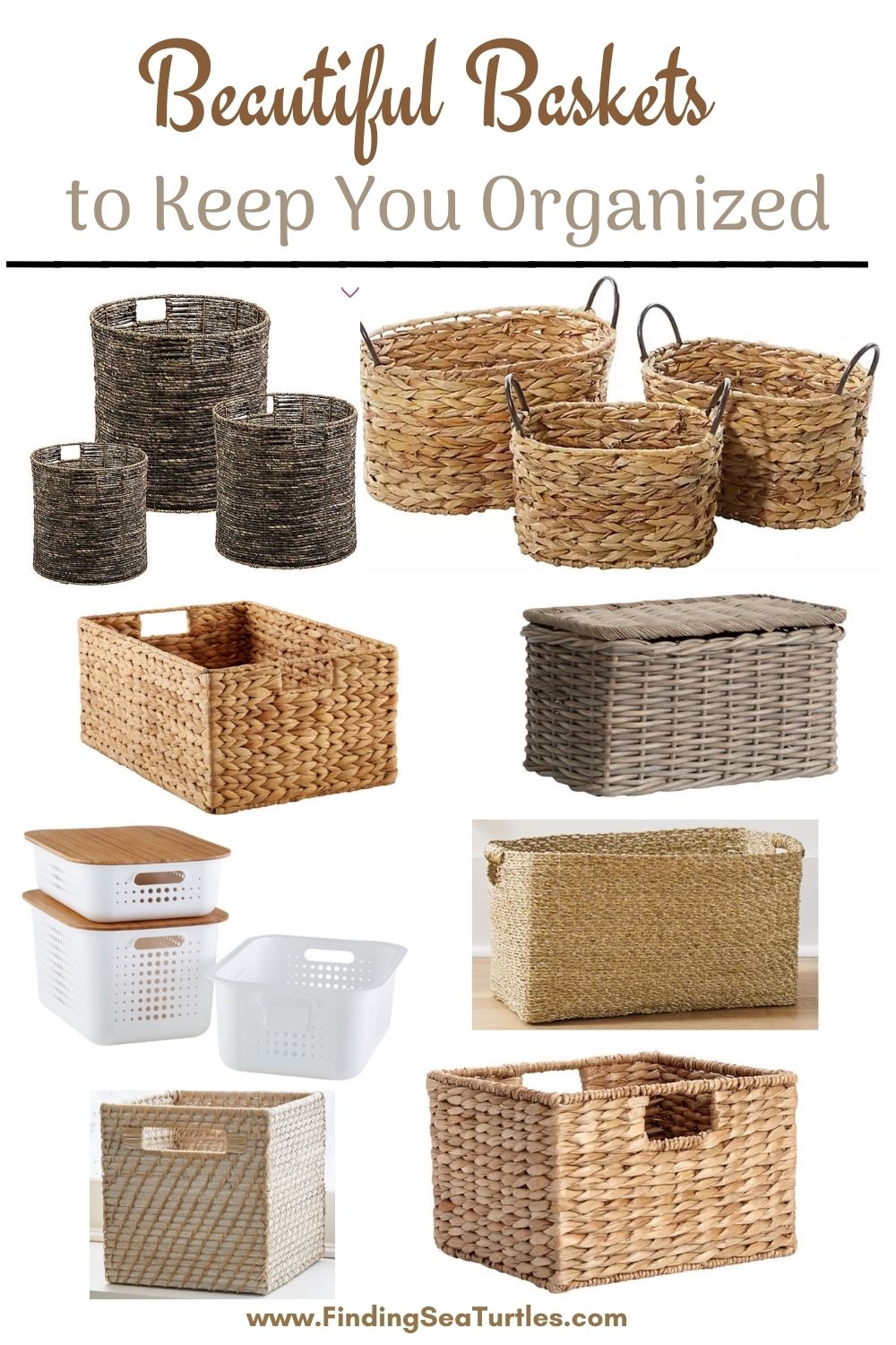 Basket Storage for the Home