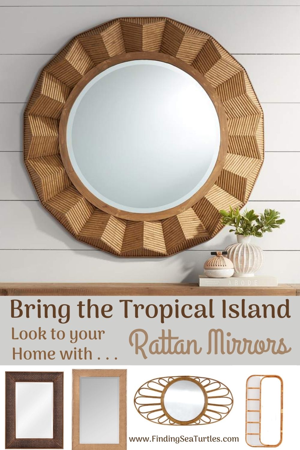19 Rattan Mirrors for the Coastal Home