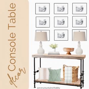 Style a Console Table with These 11 Designer’s Tips