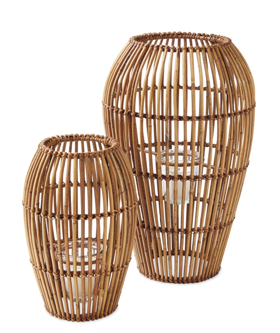 16 Rattan Lanterns for your Beach Home