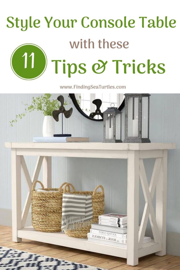 Style a Console Table with These 11 Designer’s Tips