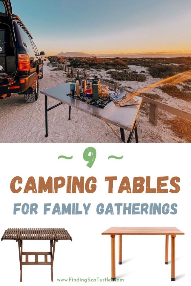 Best Camping Tables for Families on the Run