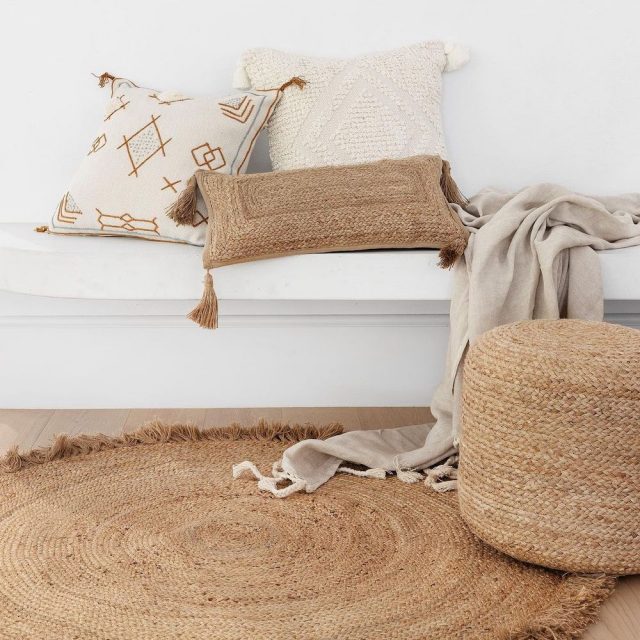 19 Most Inspiring Pouf Styling Ideas to Use Today
