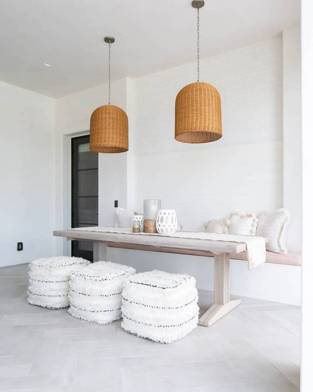 19 Most Inspiring Pouf Styling Ideas to Use Today