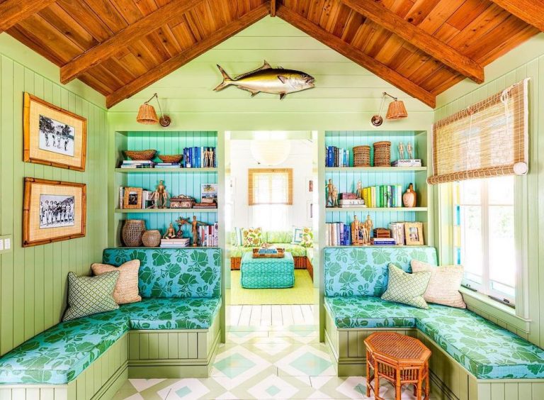 33 Most Inspiring Coastal Blue and Green Interiors to Style Now