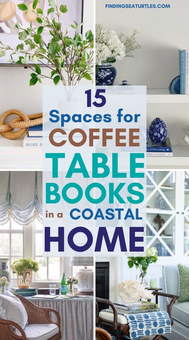 15 Most Inspiring Coffee Table Book Styling Ideas for Coastal Homes