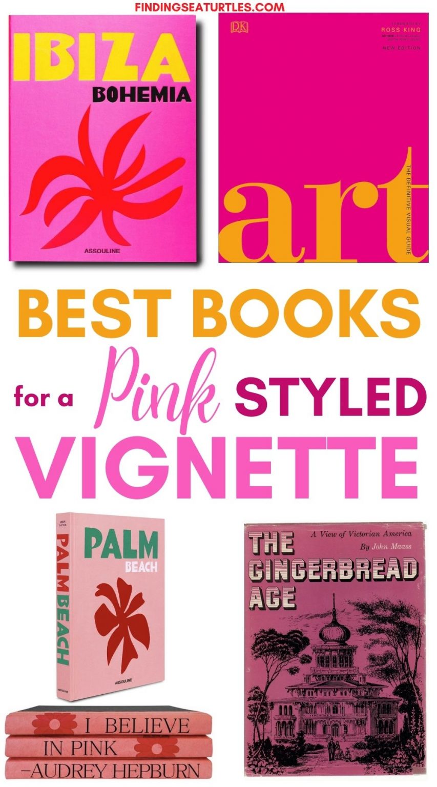 9 Best Pink Books for a Pop of Color in Coastal Homes