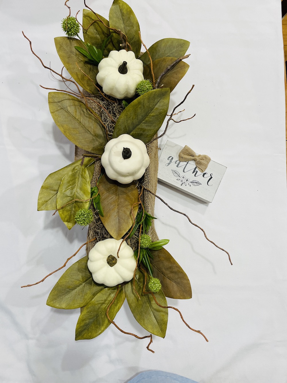 Neutral DIY Fall Centerpiece to Add Beauty to Your Table