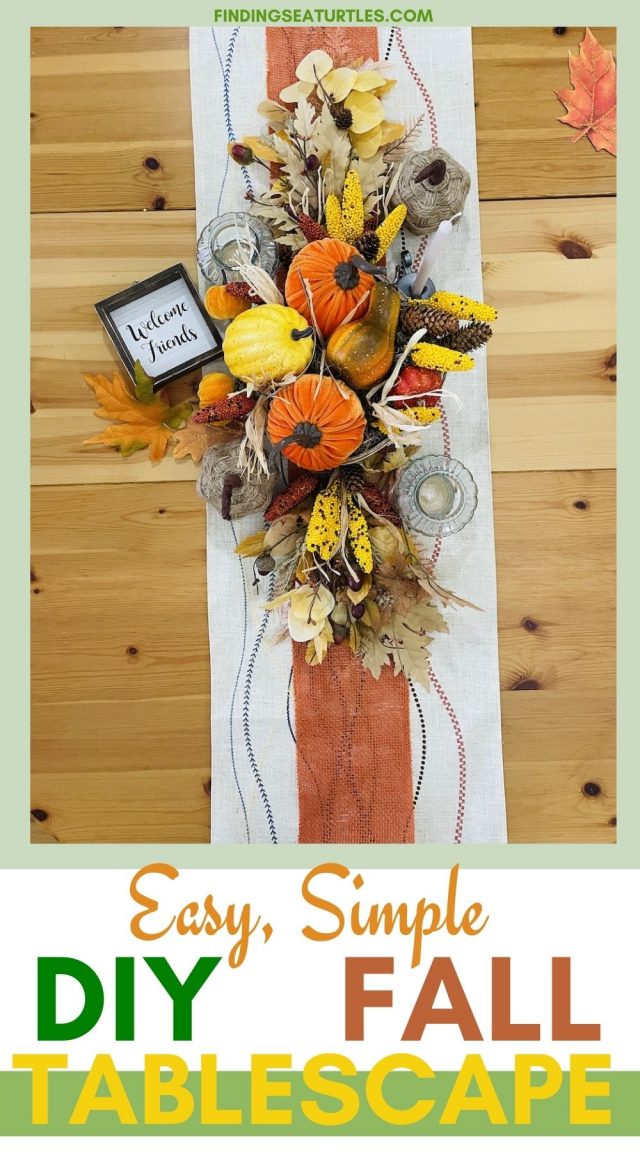 DIY Fall Tablescape that Adds Beauty to the Fall Table