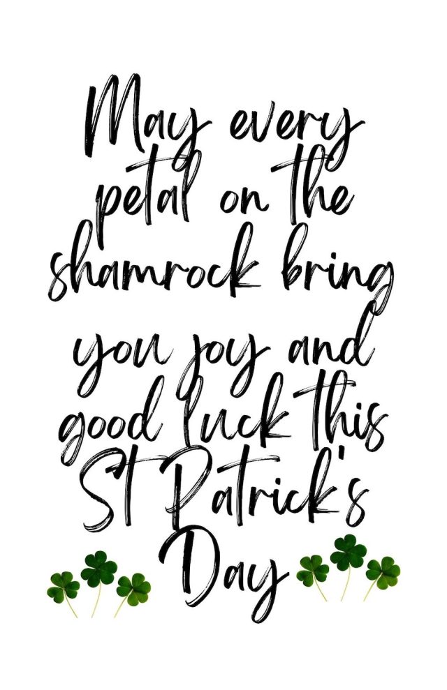 4 St Patricks Lucky Printable Wall Art Decor to Print Now
