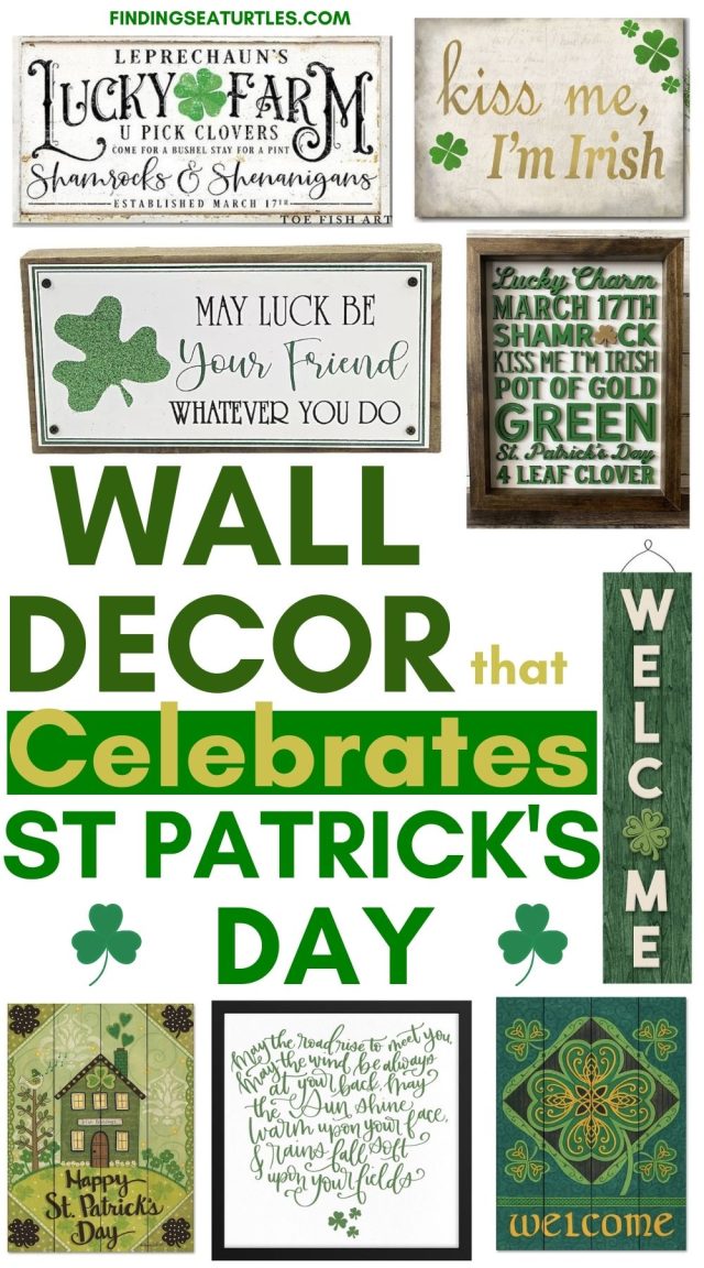 15 St Patricks Wall Art Decor for a Greener Home Style