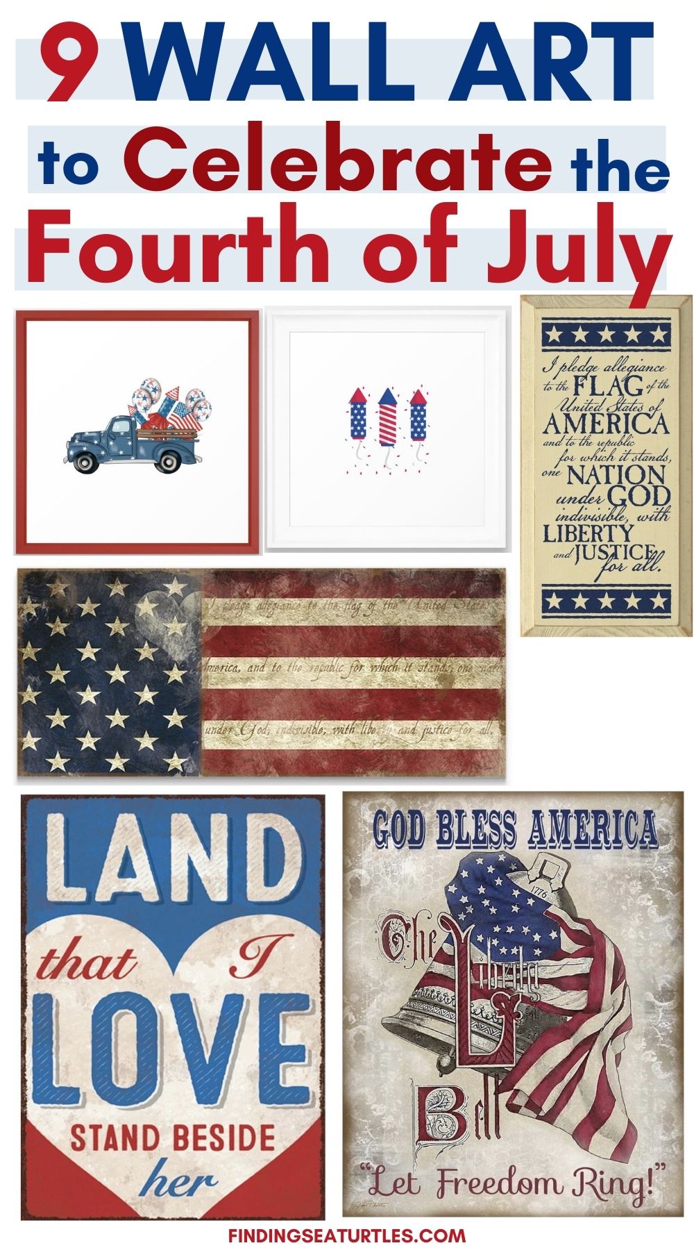 9 Patriotic Wall Art that Will Make You Proud