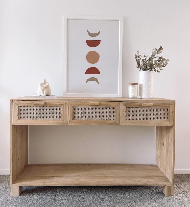 20 Best Rattan Entryway Tables for a Warm Welcome