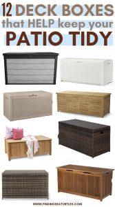 12 Deck Boxes that Solve Your Patio Storage Needs