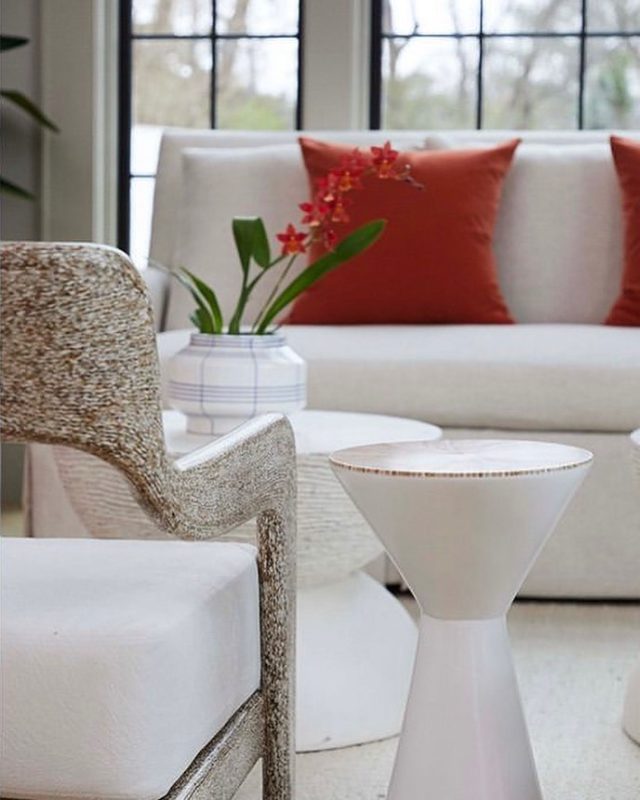 14 Modern Stone End Tables with an Organic Modern Look
