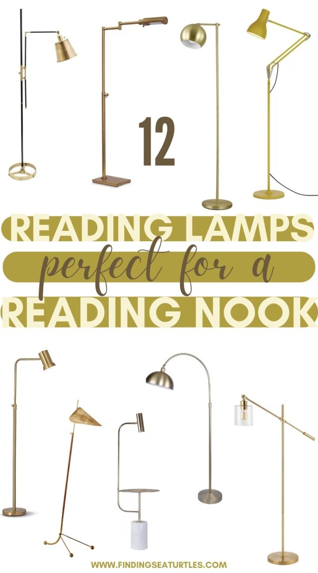 12 Gold Reading Floor Lamps for Your Reading Nook