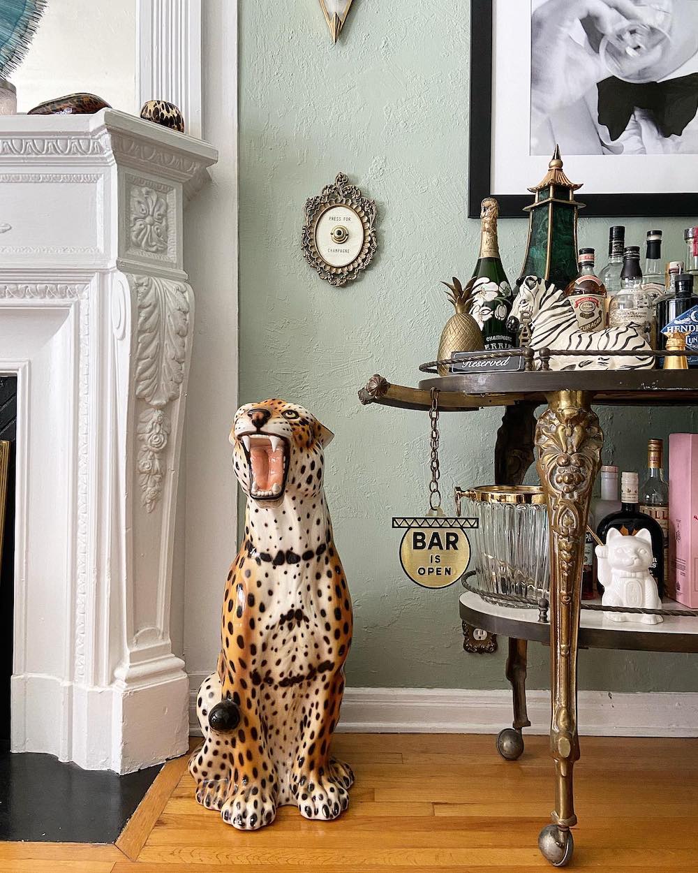 16 Rattan Bar Carts to Celebrate the Cocktail Hour